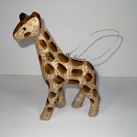 Accents | Paper Mache Giraffe Created By Philippine Artisan | Poshmark